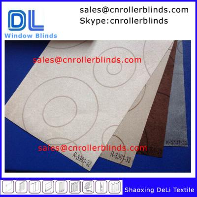 China Embossed Woven-Blockout Fabric for Roller Blinds for sale