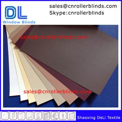 China Plain Blackout Roller Blinds with match color for sale