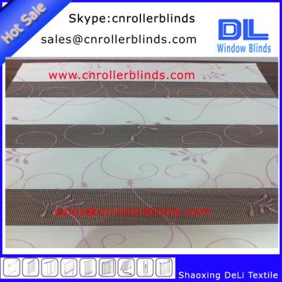 China Propular Embroidery Zebra Blinds with 250cm width for sale