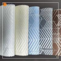 China Heavy Duty Textured Jacquard  Roller Blinds Fabric Horizontal Coating Blackout Roller Blinds Fabric for Shades by Dunuo for sale