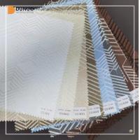 China Heavy Duty Textured Jacquard  Roller Blinds Fabric Horizontal Coating Blackout Roller Blinds Fabric for Shades by Dunuo for sale