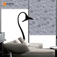 China Heavy Duty Textured Jacquard  Roller Blinds Fabric Horizontal Coating Blackout Roller Blinds Fabric for Shades by Dunuo for sale
