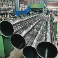 China 304 Stainless Steel Pipe 4-200mm OD with 0.6-6.0mm Wall Thickness - ASTM AISI Certified Rust-Resistant for sale