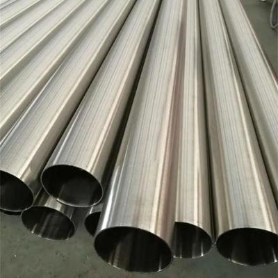 China Polished 201 Stainless Steel Round Tube 1-12m Length with 60-80% Elongation for Construction and Chemical Applications for sale