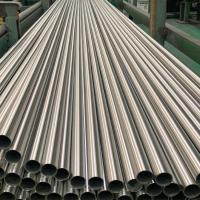 China Polished 201 Stainless Steel Round Tube 1-12m Length with 60-80% Elongation for Construction and Chemical Applications for sale