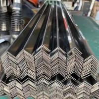 China Cold Rolled Stainless Steel Angle Bar 0.8-25mm Thickness for Structural Connectors and Industrial Frameworks for sale