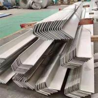 China 202 Stainless Steel Angle Bar 0.8-25mm Thickness 1-12m Length for Structural Frameworks for sale