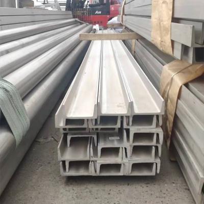 China Hot Rolled 201 Stainless Steel Channel - 40x20mm to 200x100mm Sizes with 3-12mm Thickness Options for sale