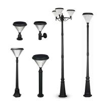 China Modern Outdoor Garden Solar Light , Solar Panel Bollard Lights 3.2V 1600lm for sale