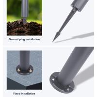 China Customized Courtyard Solar Led Driveway Lights Outdoor With 4000mAh Battery for sale