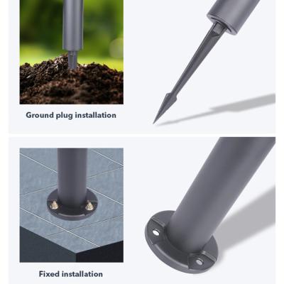 China Customized Courtyard Solar Led Driveway Lights Outdoor With 4000mAh Battery for sale