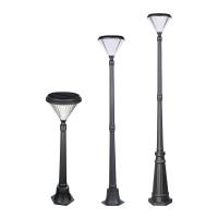 China Diamond Shape Solar Power Garden Lights High Lumin Outdoor For Landscape Decorative for sale