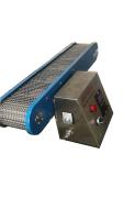 China Stainless Steel Wire Mesh Lab Air Cooled Conveyor SFS-120 | 1-12 m/min Speed | 750×300×230mm for sale