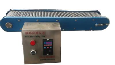 China SFS-120 Experimental Air Cooled Conveyor with 4 Fans, 750×300×230mm Stainless Steel Mesh, 0.12kW Motor for sale
