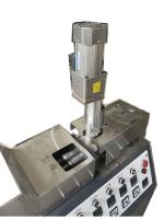 China Fully Automatic 50rpm Mini Lab Extruder with PLC Control - 20mm Screw & 6kg/h Capacity for sale