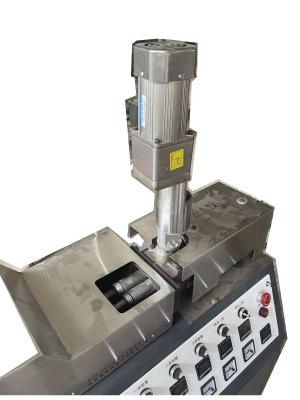 China Fully Automatic 50rpm Mini Lab Extruder with PLC Control - 20mm Screw & 6kg/h Capacity for sale