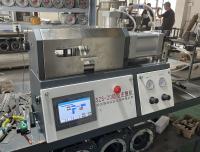 China 2.2KW 6kg/H Lab Twin Screw Extruder for High Molecular Materials with 450°C Heating for sale