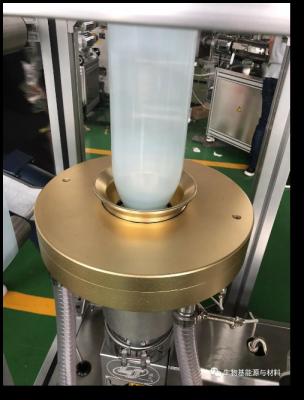 China SCM20 Laboratory Film Blowing Machine with φ65mm Traction Roller and 80-120mm Film Width for Single Station R&D for sale