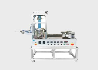 China SCM20 Laboratory Film Blowing Machine 80-120mm Width with 1.10kW Motor and ф20mm Screw for Polymer Research for sale