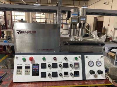 China Lab Twin Screw Extruder for Polymer Materials with 20 kg/h Output and 450°C Heating Temperature for sale