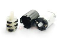 China Diameter 12mm 1 Speed Pan Tilt Motor Plastic Planetary Gearbox for sale