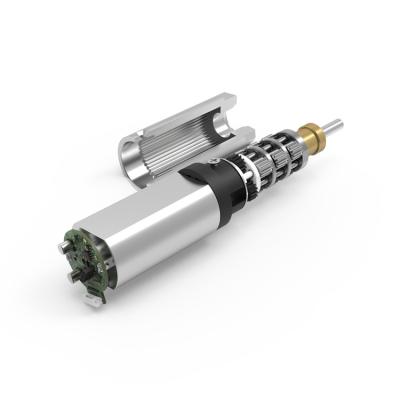China Kinescope DVD Planetary Gearbox Stepper Motor Dia 8mm 15rpm Brushed DC Motor for sale