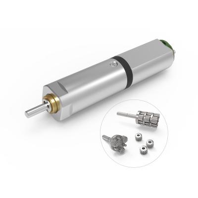 China MD008008-19 Brushless Planetary Metal Gear Motor 8mm 3v - 12V 150ma 630rpm for sale