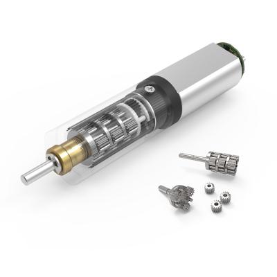 China Dia 8mm 33rpm Metal Gear Motor Micro Planetary Gearbox Stepper Brushed Coreless Motor for sale