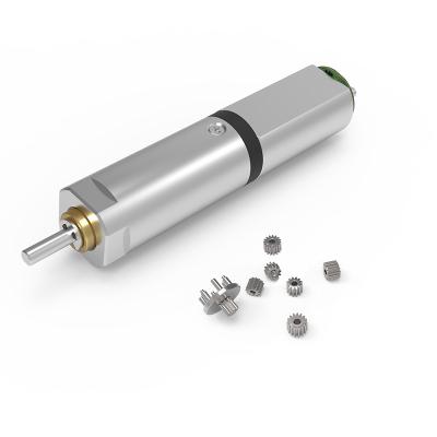 China Micro DC Brushless Planetary Metal Gear Motor 8mm 3v 6v 12V 150ma 3361rpm 250gf Cm for sale