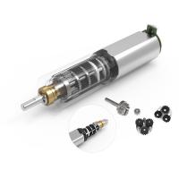 China Eyebrow Pencil Micro Planetary Gearbox Dia 8mm 45rpm Low Noise Brushed Stepper Motor for sale