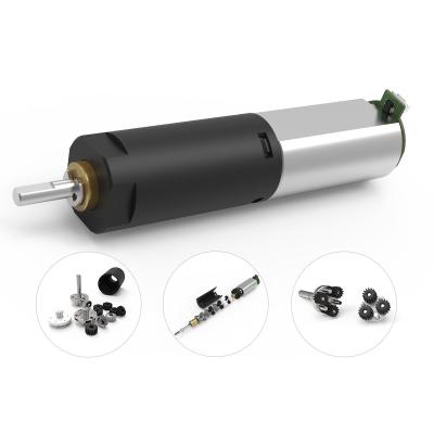 China Laboratory Automation Micro Planetary Gearbox Dia 8mm 74rpm Brushed Stepper Motor for sale