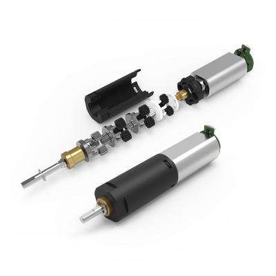 China 240rpm Plastic Planetary Gearbox Low Noise Surgical Robot Brushed DC Motor for sale