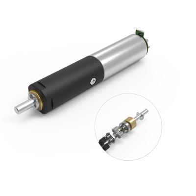 China Dia 6mm 11rpm Medical Robot Plastic Planetary Gearbox Low Noise Stepper Gear Motor for sale