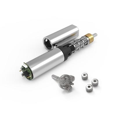 China Dia 6mm Planetary Gearbox Stepper Motor 1563rpm 3v 5v 12v Low Noise for sale