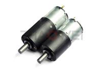 China 12V 32mm OD Low Speed DC Motor Gearbox for Solar Panels , 52rpm Load Speed for sale