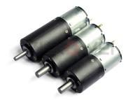 China 12V 32mm OD Low Speed DC Motor Gearbox for Solar Panels , 52rpm Load Speed for sale