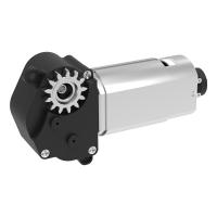China CE Glider Cabinet Drive System 24VDC Micro Worm Gear Motor 120rpm Worm Gear Motor Actuator for sale