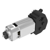 China CE Glider Cabinet Drive System 24VDC Micro Worm Gear Motor 120rpm Worm Gear Motor Actuator for sale