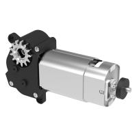 China CE Glider Cabinet Drive System 24VDC Micro Worm Gear Motor 120rpm Worm Gear Motor Actuator for sale