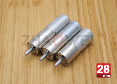 China 12V 24V Small DC Spur Gear Motor / Mini Planetary speed reducer gearbox for sale