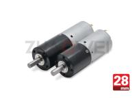 China 24V 28mm 0.7mN.m DC Gear Motor with Planetary Reducer Gearbox for sale