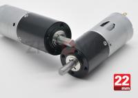 China 22mm 24V 0.5-4.5W 24V DC Gear Motor With Metal Planetary Gearbox for sale