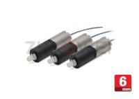 China 3V 6mm Low Power Mini DC Gear Motor With 26:1 Gear Ratio Small Reducer Gearbox for sale