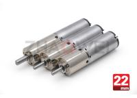China 22mm 24V 12rpm 0.8mN.m DC Gear Head Motor , Low Rpm Gearbox for sale