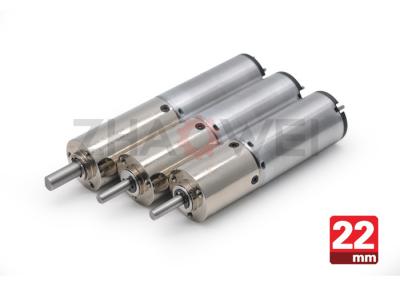China 22mm 24V 12rpm 0.8mN.m DC Gear Head Motor , Low Rpm Gearbox for sale