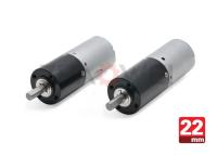 China 22mm 24V 12rpm 0.8mN.m DC Gear Head Motor , Low Rpm Gearbox for sale