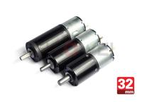 China 12V 32mm High Torque Electric DC Geared Motor With Planetary Gearbox , ROHS ISO standard for sale