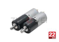 China DC 24V 22mm Diameter Planetary Gear Box Motor With Micro Gearbox for sale