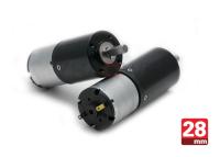 China 28mm 24v dc gear motor , Planetary Reduction Geared Motor With Gear Ratio 864 / 1 for sale