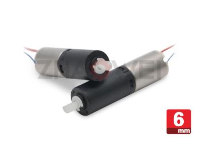 China 6mm Electric Shaver Motor Planetary Geared With Reduction Gearbox for sale